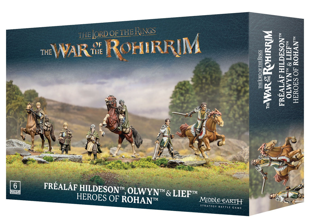 MESBG: Fréaláf Hildeson™, Olwyn™ & Lief™, Heroes of Rohan™